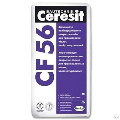 Топпинг для пола Ceresit CF 56 купить от 17.30 до 18.50 бел. руб в Могилеве от компании ООО ...